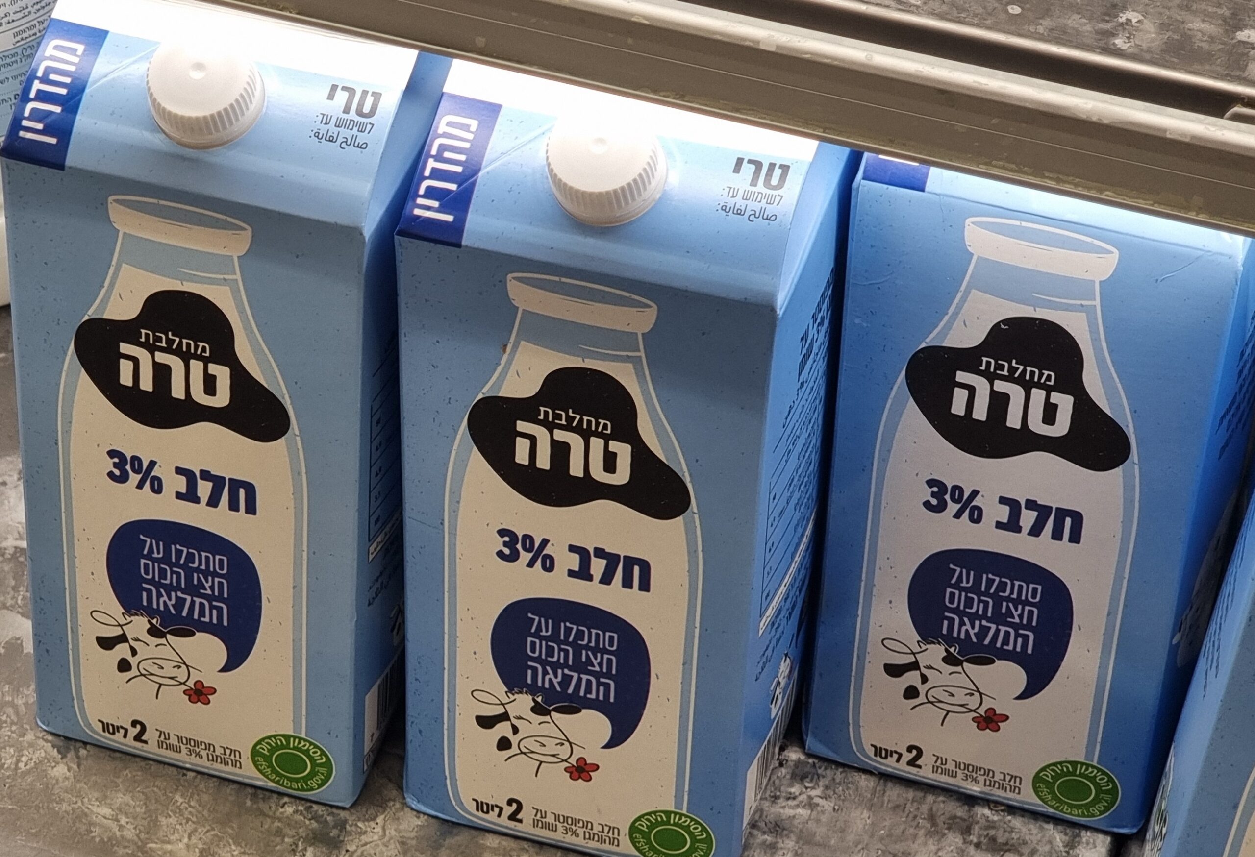 Milk Prices Continue to Rise in Israel - מעקב